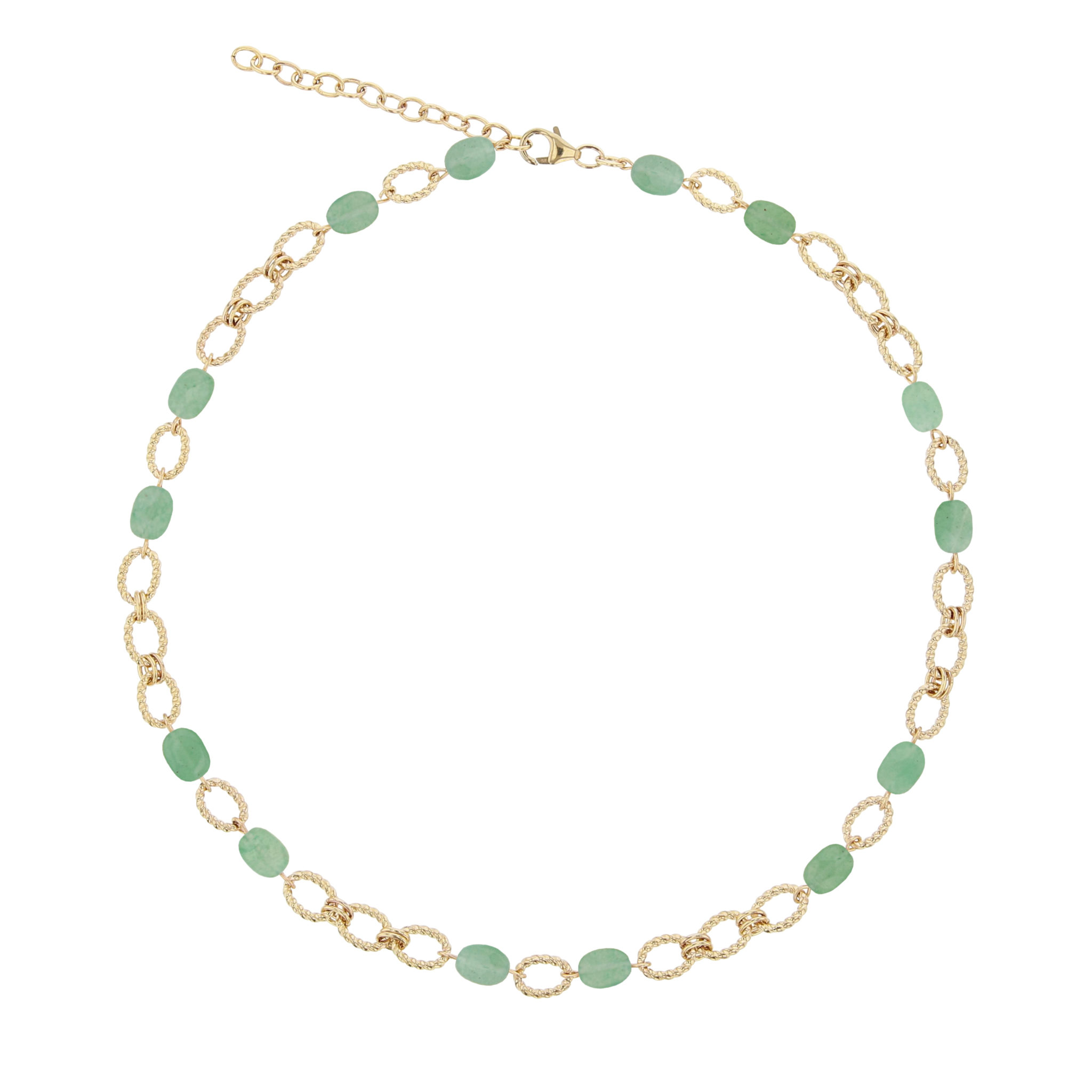 Collier Paulette Aventurine - OSCAR Bijoux